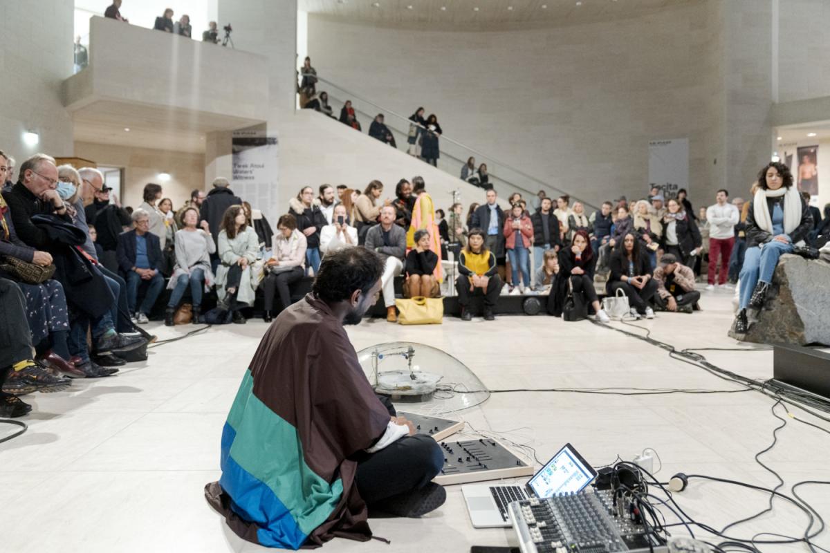 Performance de Tarek Atoui & Yann Leguay | Les amis des musées d'art et ...